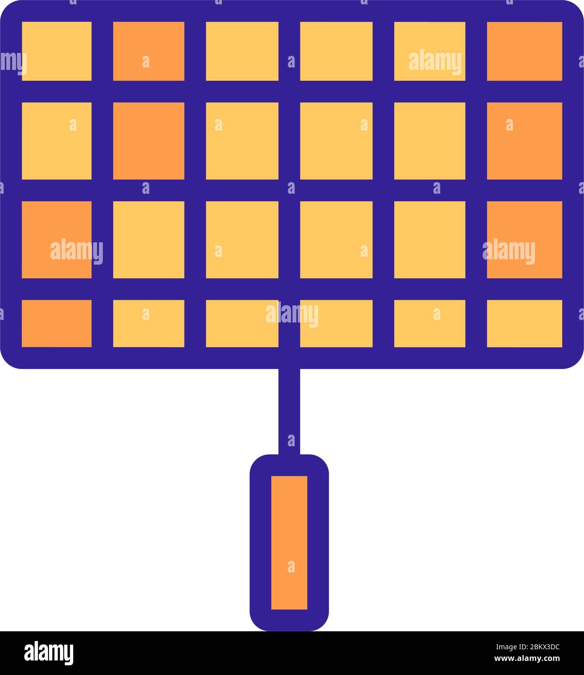 closed deep fryer at work icon vector outline illustration Stock Vector ...