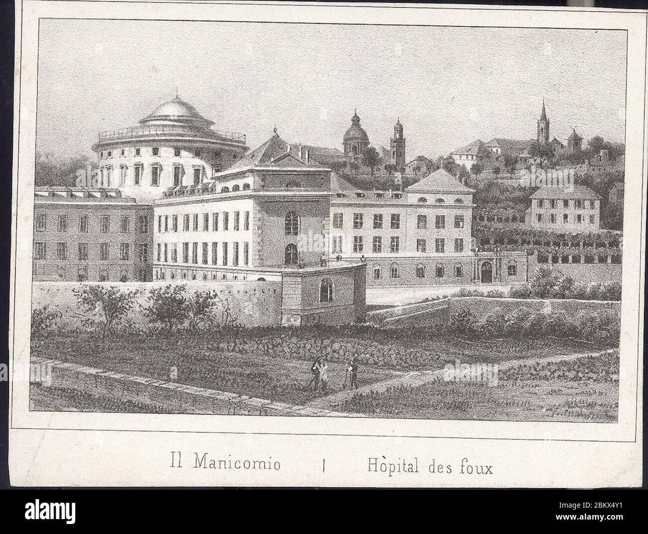 Il Manicomio - Hòpital des foux, objectnr A 57945 Stock Photo - Alamy