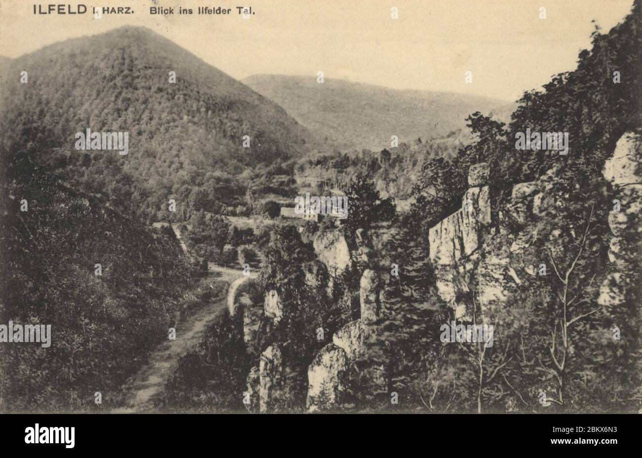 Ilfeld, Thüringen - Ilfelder Tal Stock Photo - Alamy