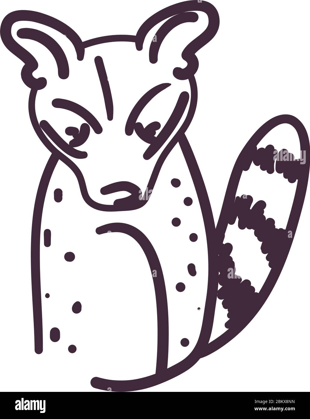 Genet cat Stock Vector Images - Alamy