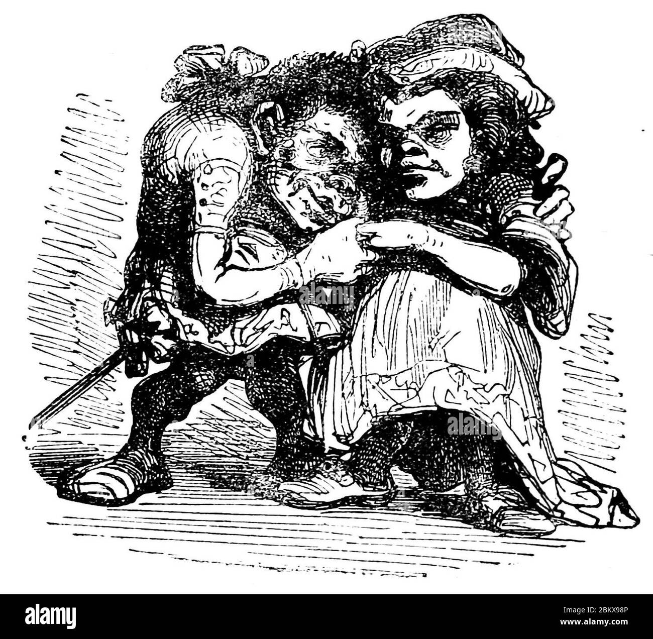 Gnomes historical Cut Out Stock Images & Pictures - Alamy