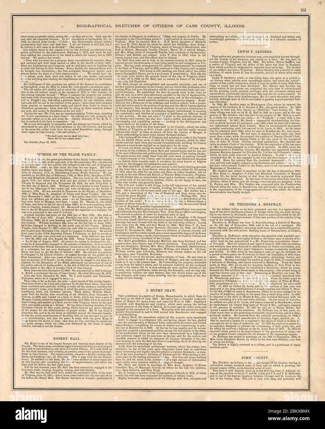 Cass map hi-res stock photography and images - Alamy