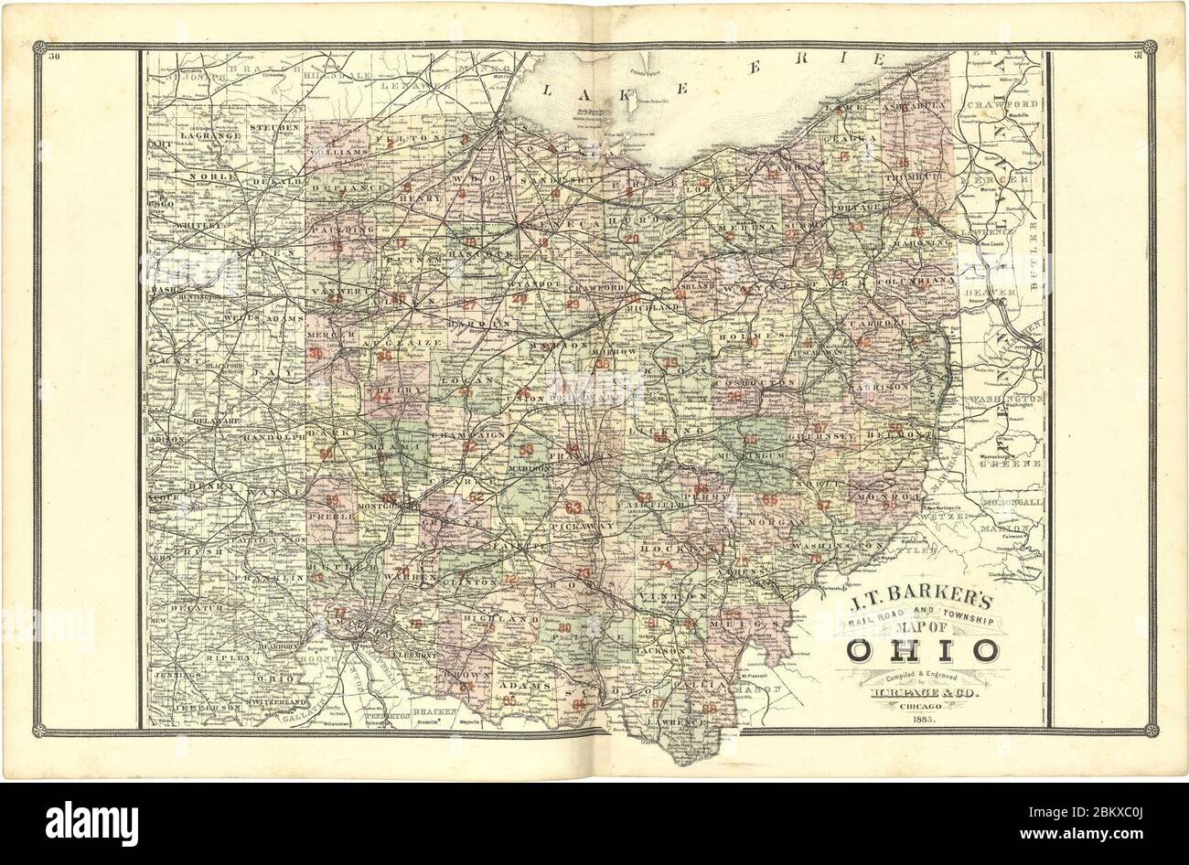 Illustrated atlas of Lake County, Illinois - containing maps of every ...