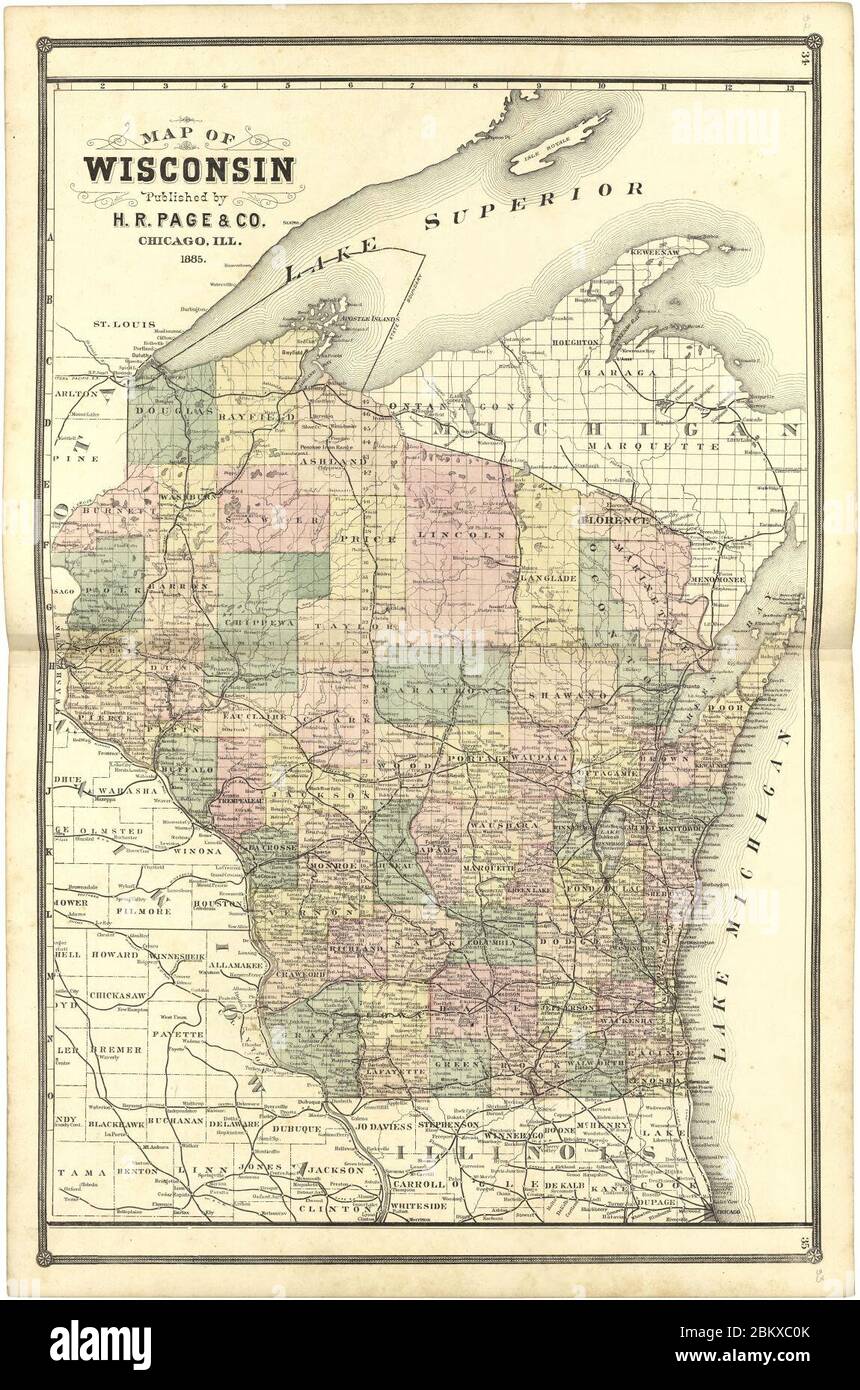 Illustrated atlas of Lake County, Illinois - containing maps of every ...