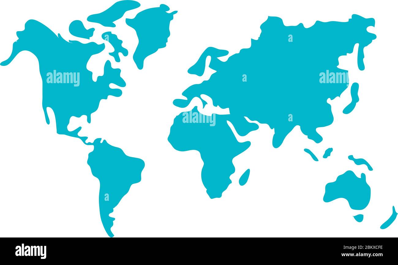 world planet earth map icon Stock Vector Image & Art - Alamy