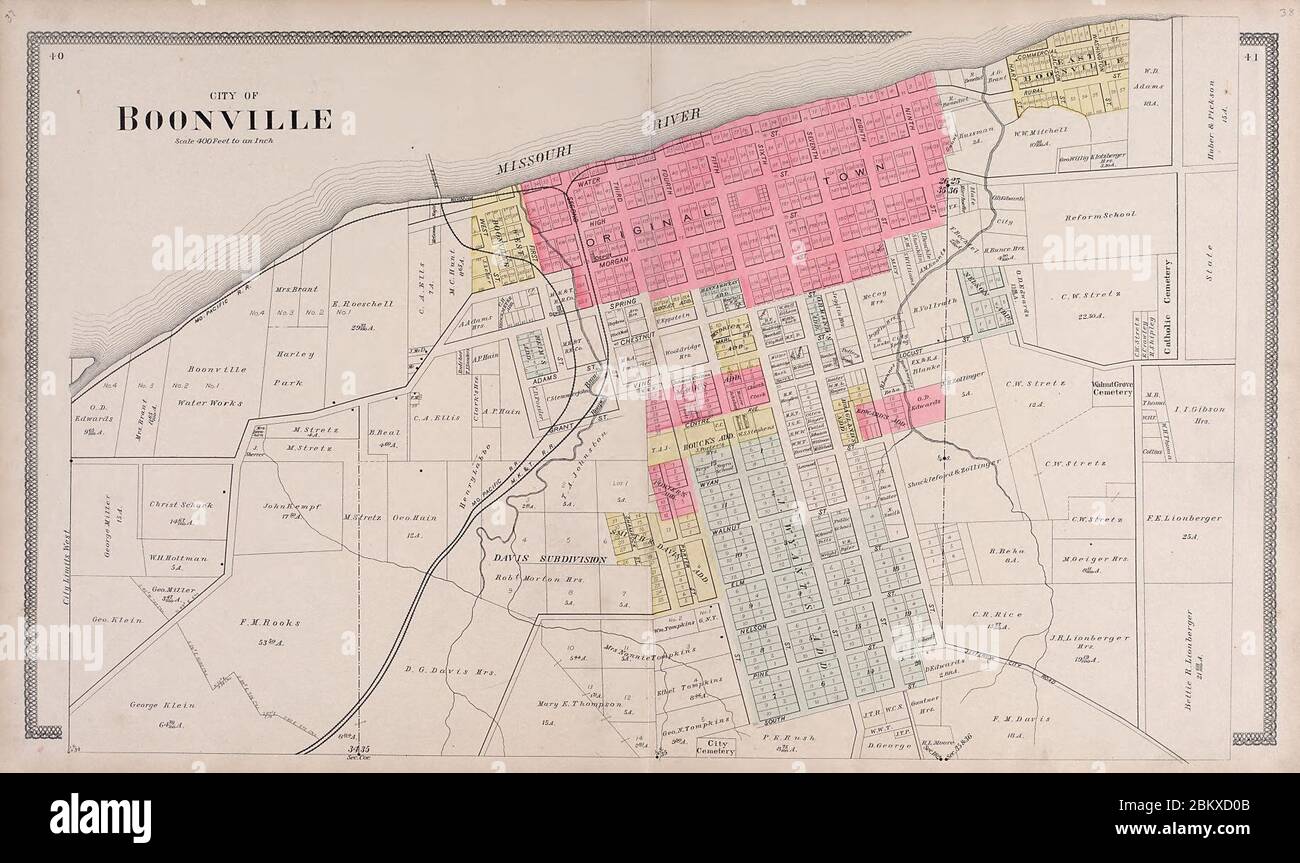 Illustrated historical atlas of Cooper County, Missouri - compiled and ...