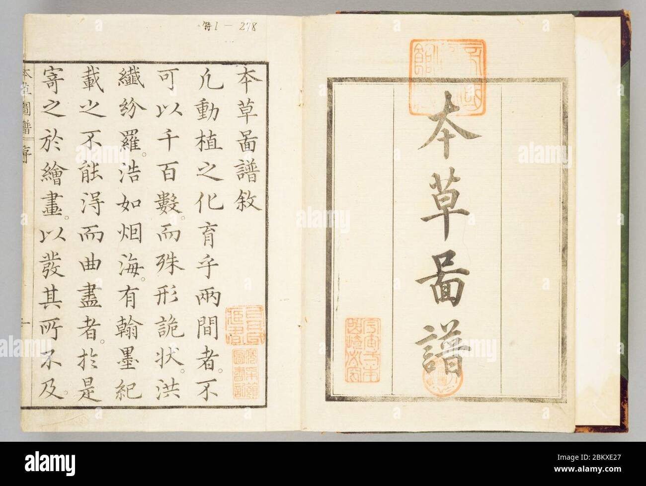 Illustrated Manual of Medical Plants WDL11836 Stock Photo - Alamy