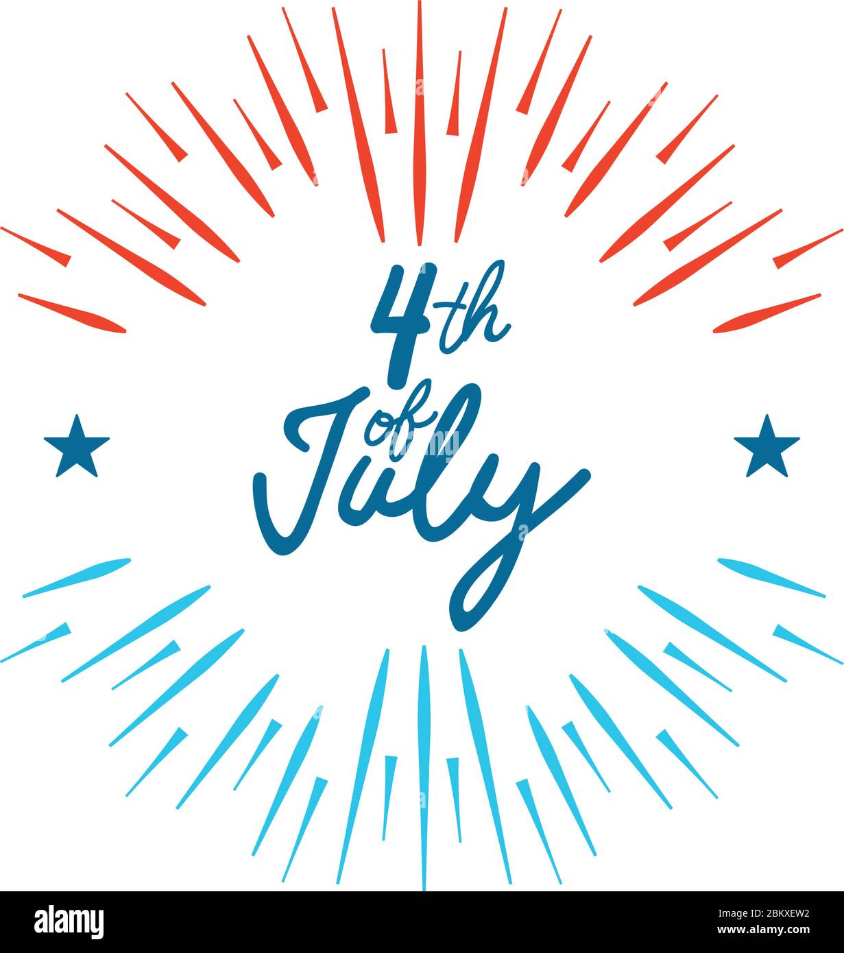 Fourth of July, United Stated independence day concept, July 4th ...
