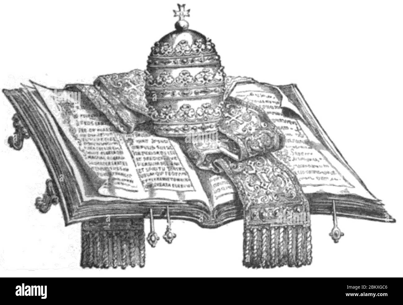 Illustration for Papal Infallibility page 131 Christ in His Church by ...