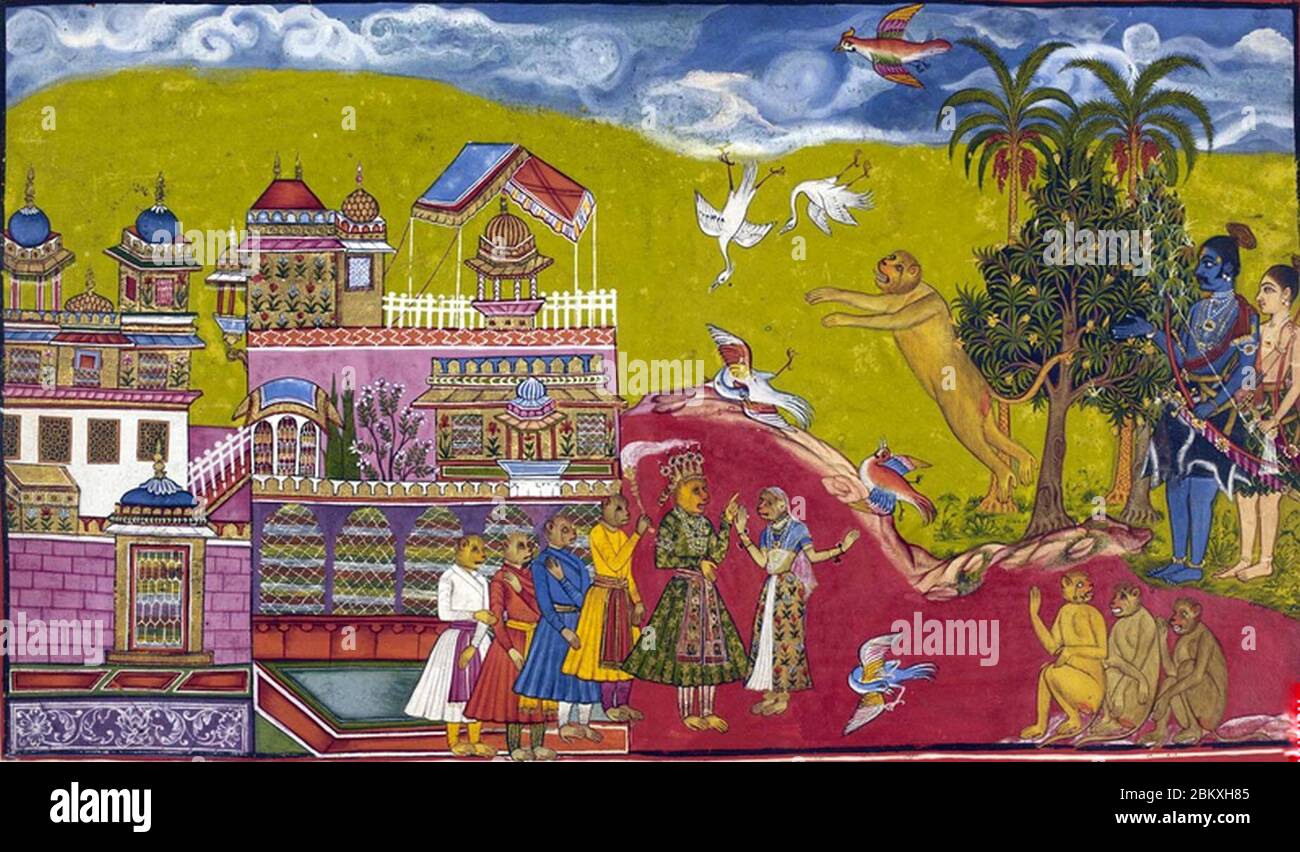 Sugriva High Resolution Stock Photography and Images - Alamy