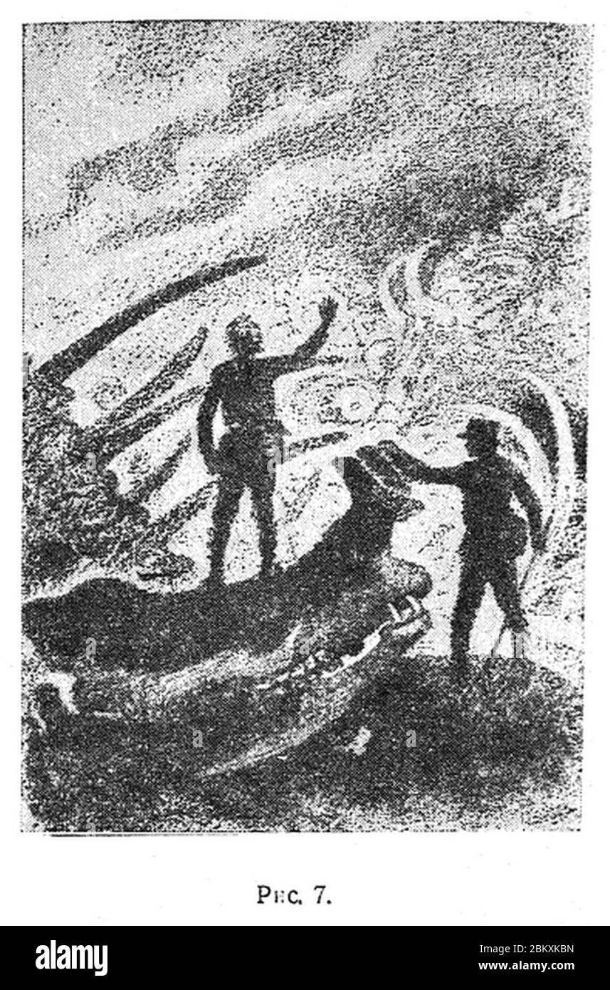 Illustrations in science fiction 07 Stock Photo - Alamy