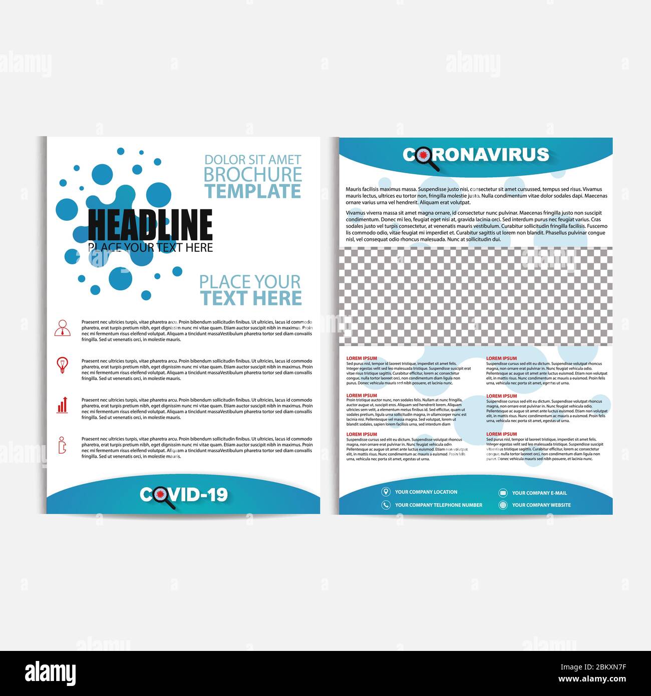 Corona virus pandemic disease flyer, vector, illustration, eps file ...