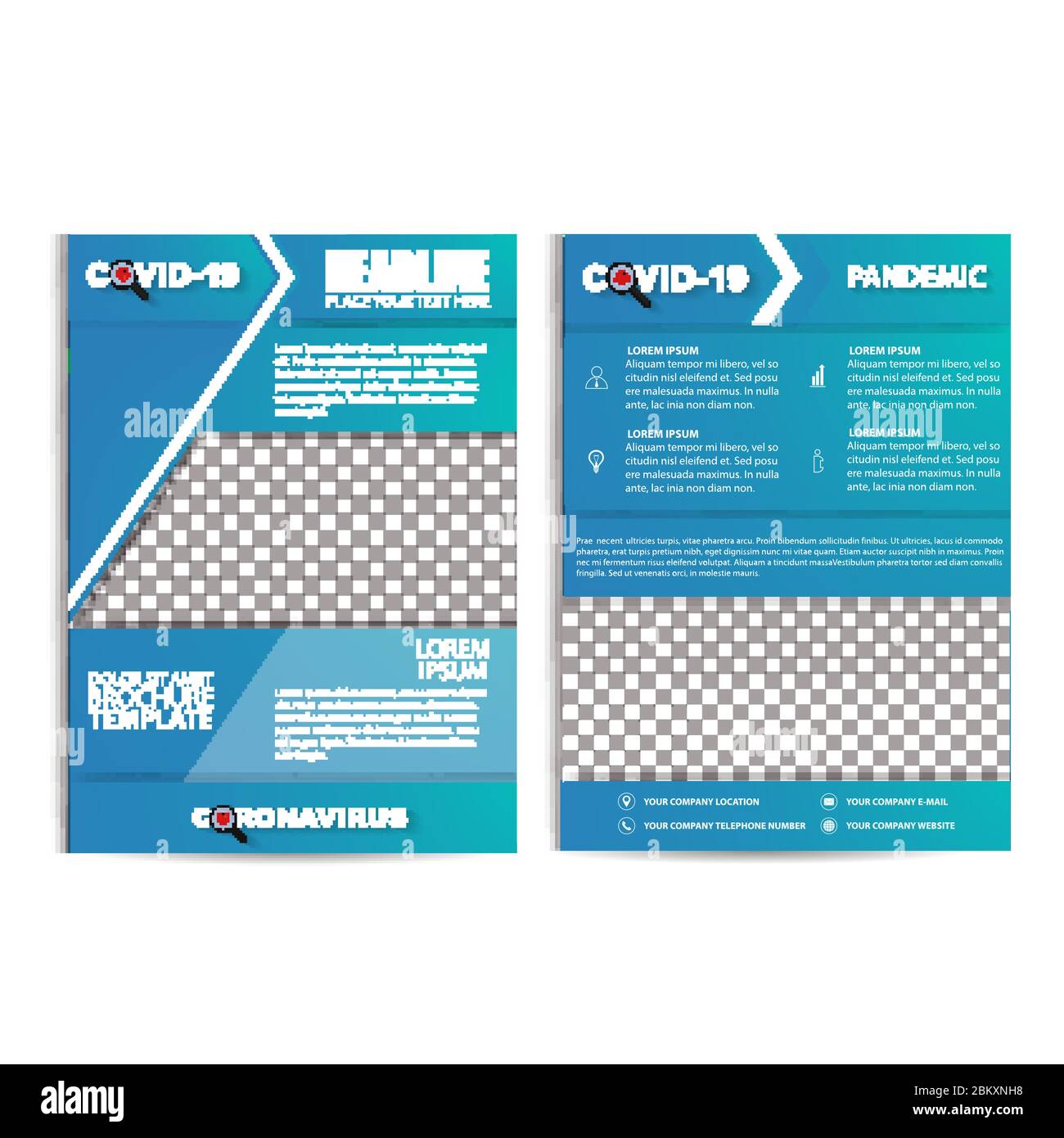 Corona virus pandemic disease flyer, vector, illustration, eps file ...