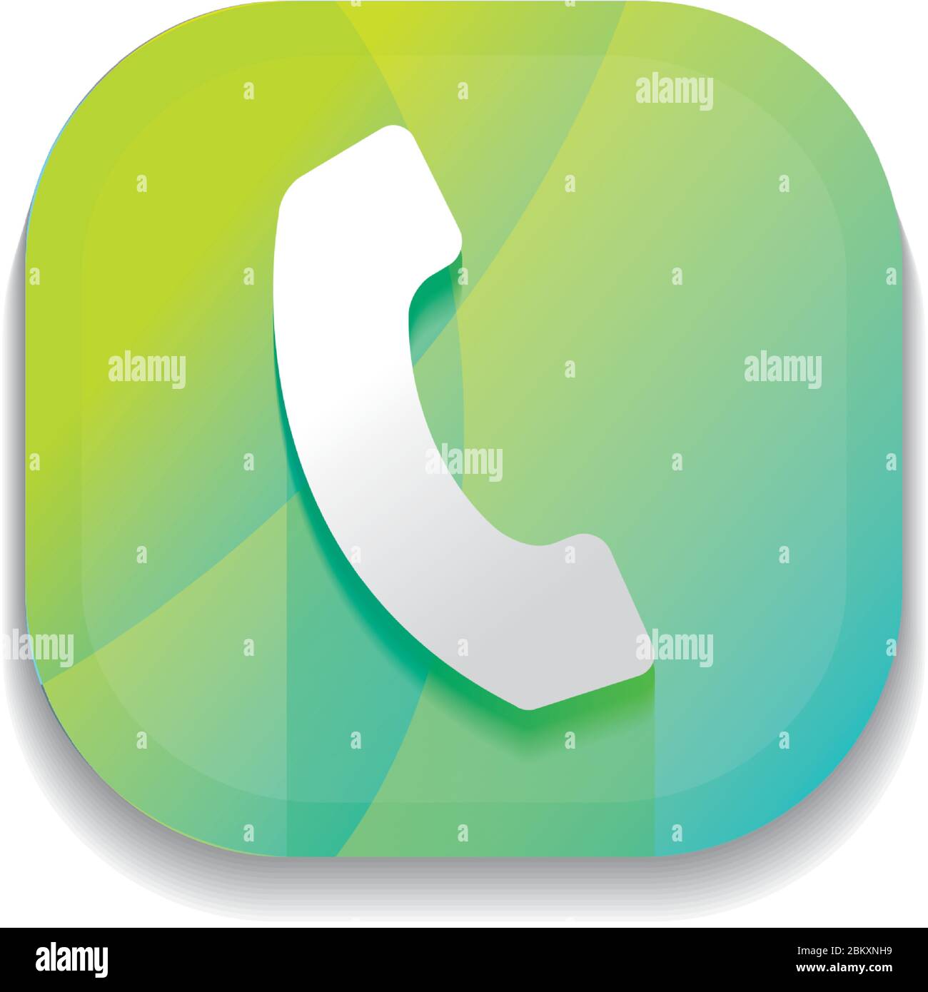 mobile app buttons concept, phone icon over white background, detailed ...