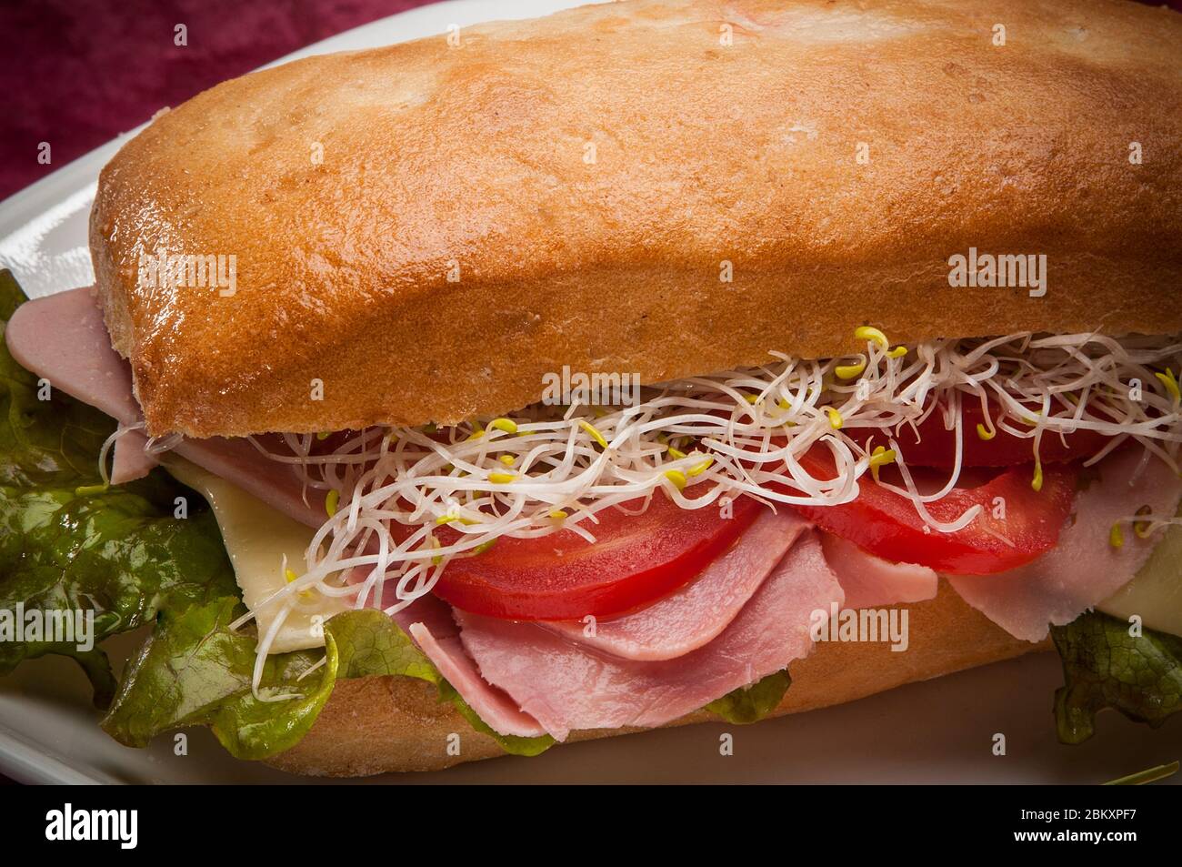 Healthy chapata, food to go Stock Photo - Alamy