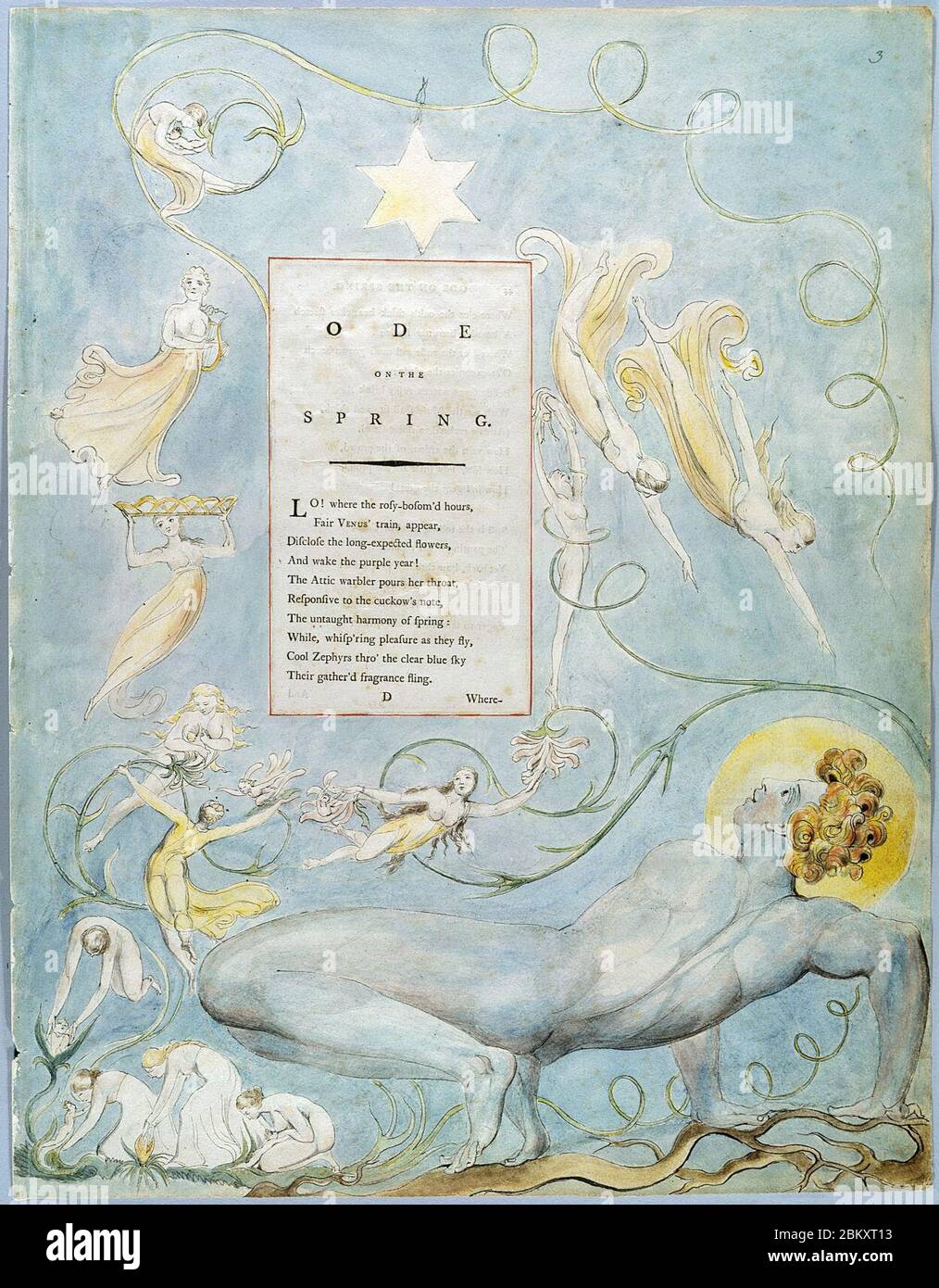 Illustrations to Gray's Poems object 3 Ode on the Spring Page 3 ...