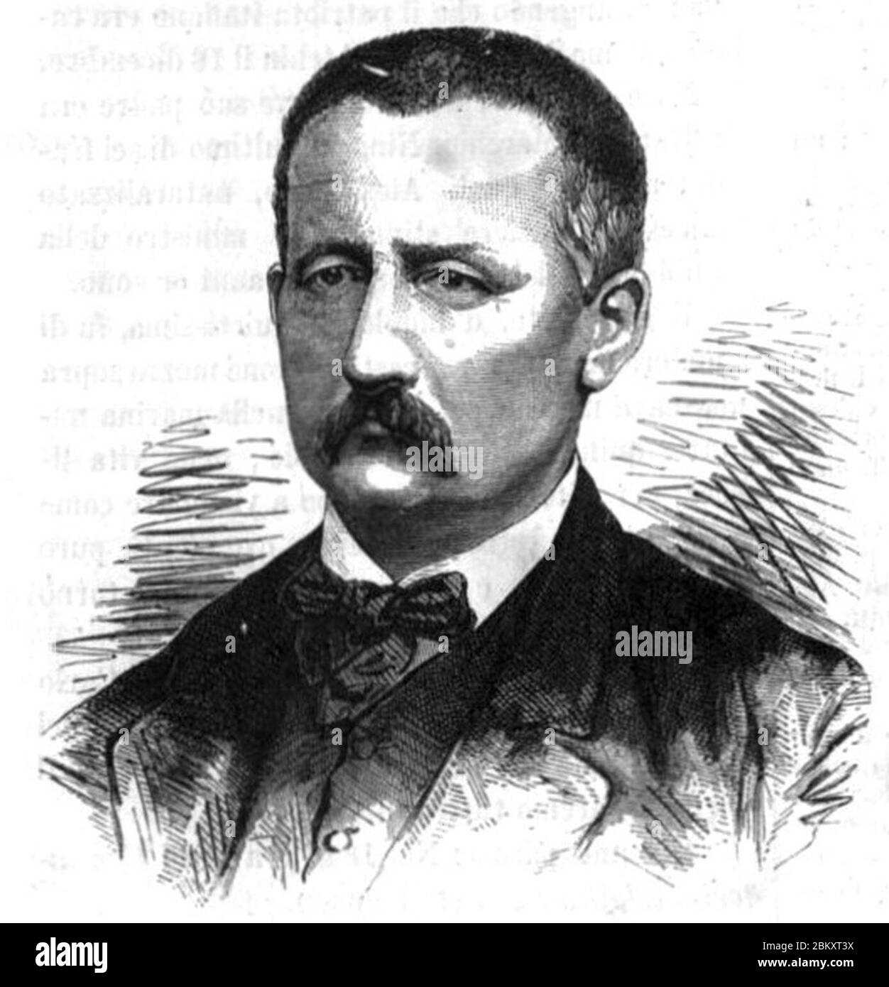 Illustrazione Italiana 1874 n. 1 - Nino Bixio Stock Photo - Alamy