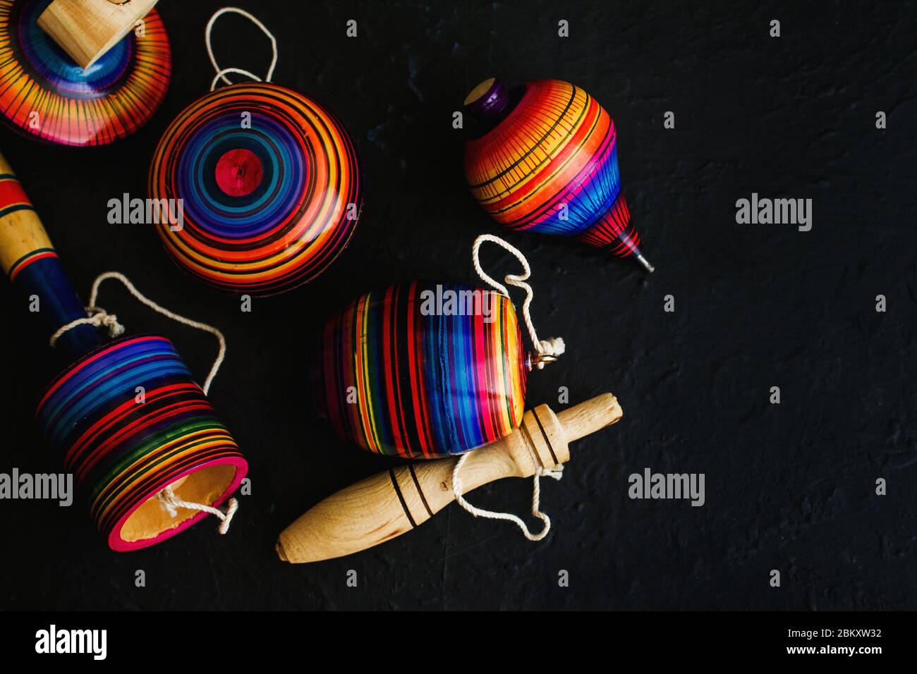 Mexican toy balero hi-res stock photography and images - Alamy
