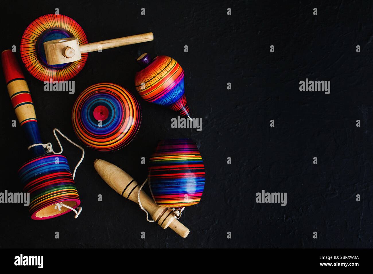 Mexican toy balero hi-res stock photography and images - Alamy
