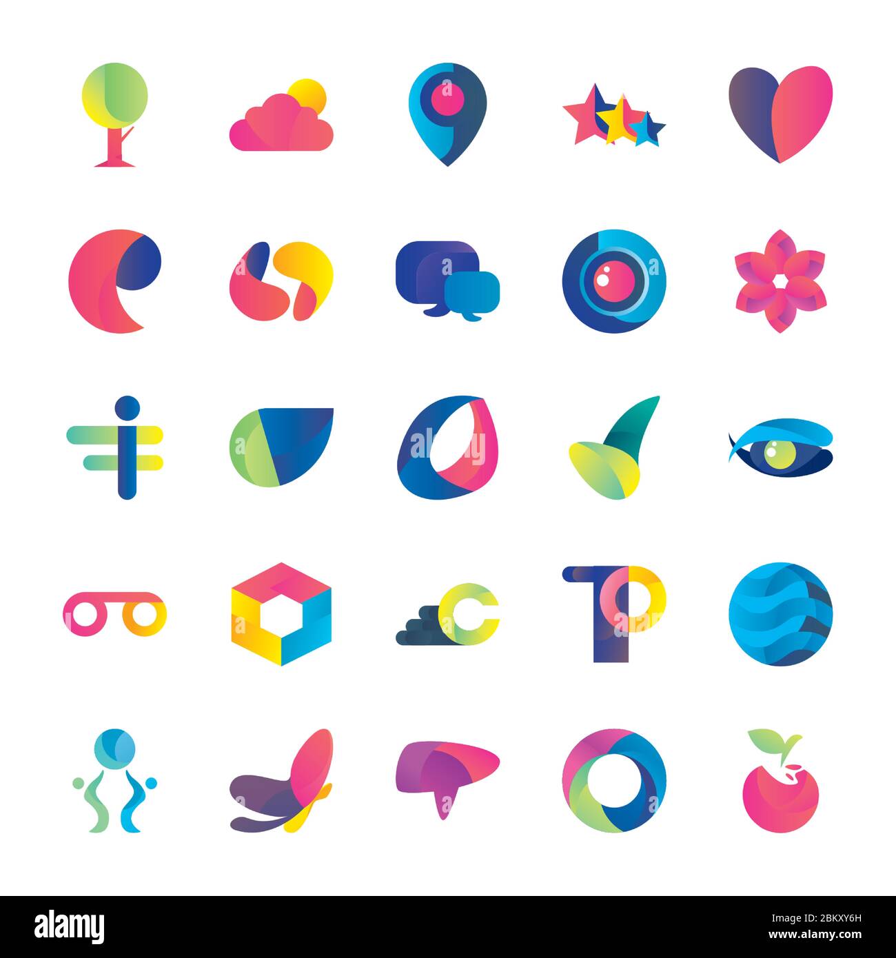 Abstract Shapes Logo