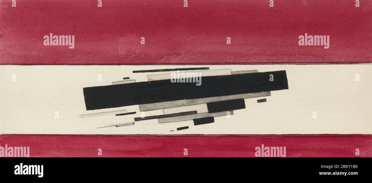 Ilya Chashnik - Suprematist Composition - 5 Stock Photo - Alamy