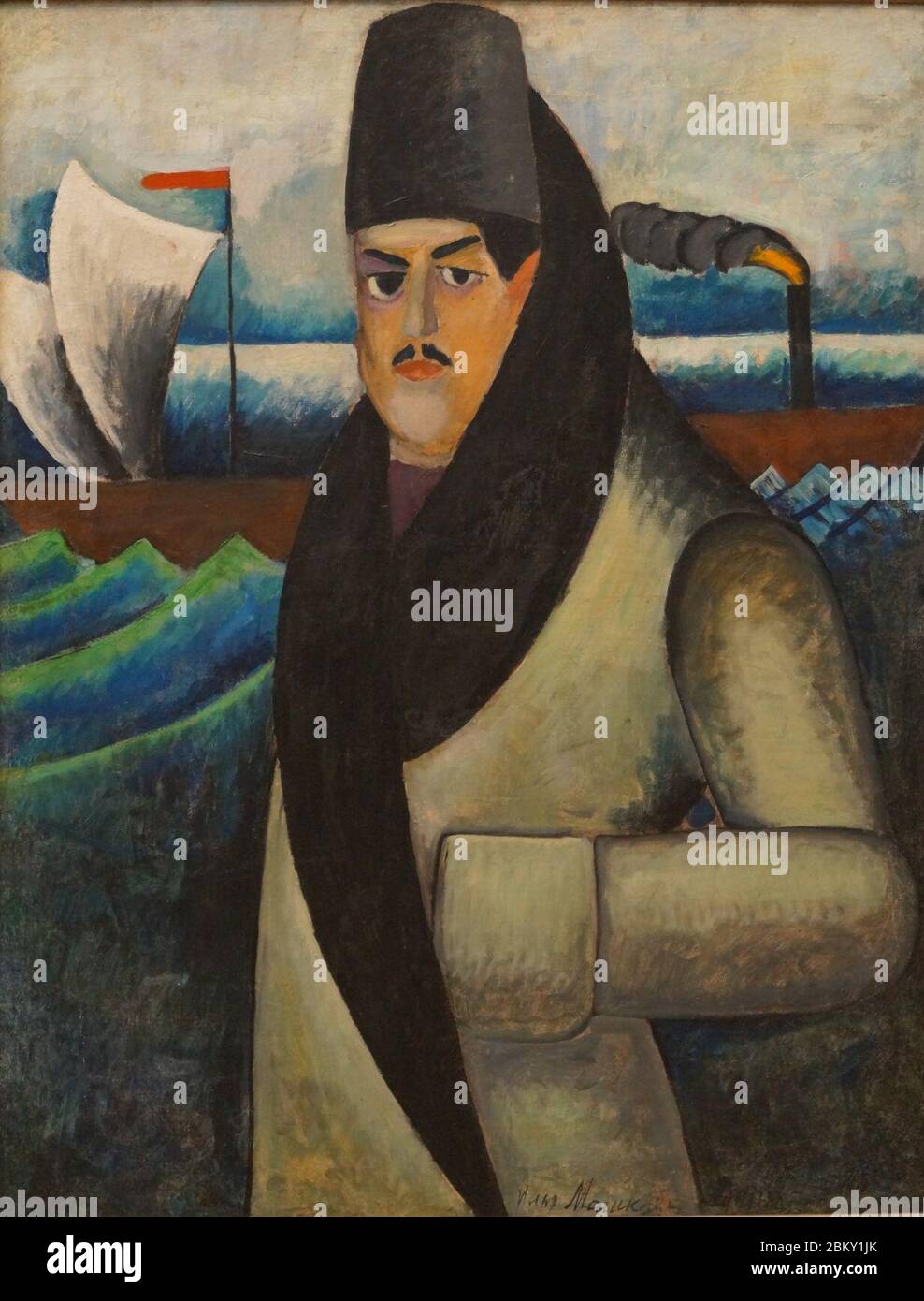 Ilya Mashkov (1881-1944) Self-Portrait (1911 Stock Photo - Alamy