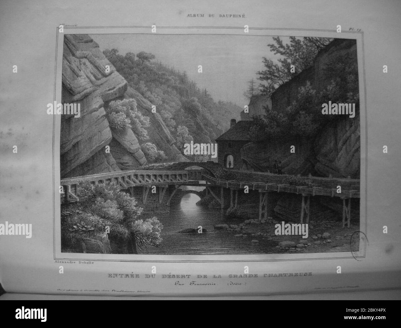 Im18 Album dauphiné T1 - Entrée du Désert de la Grande Chartreuse, by ...