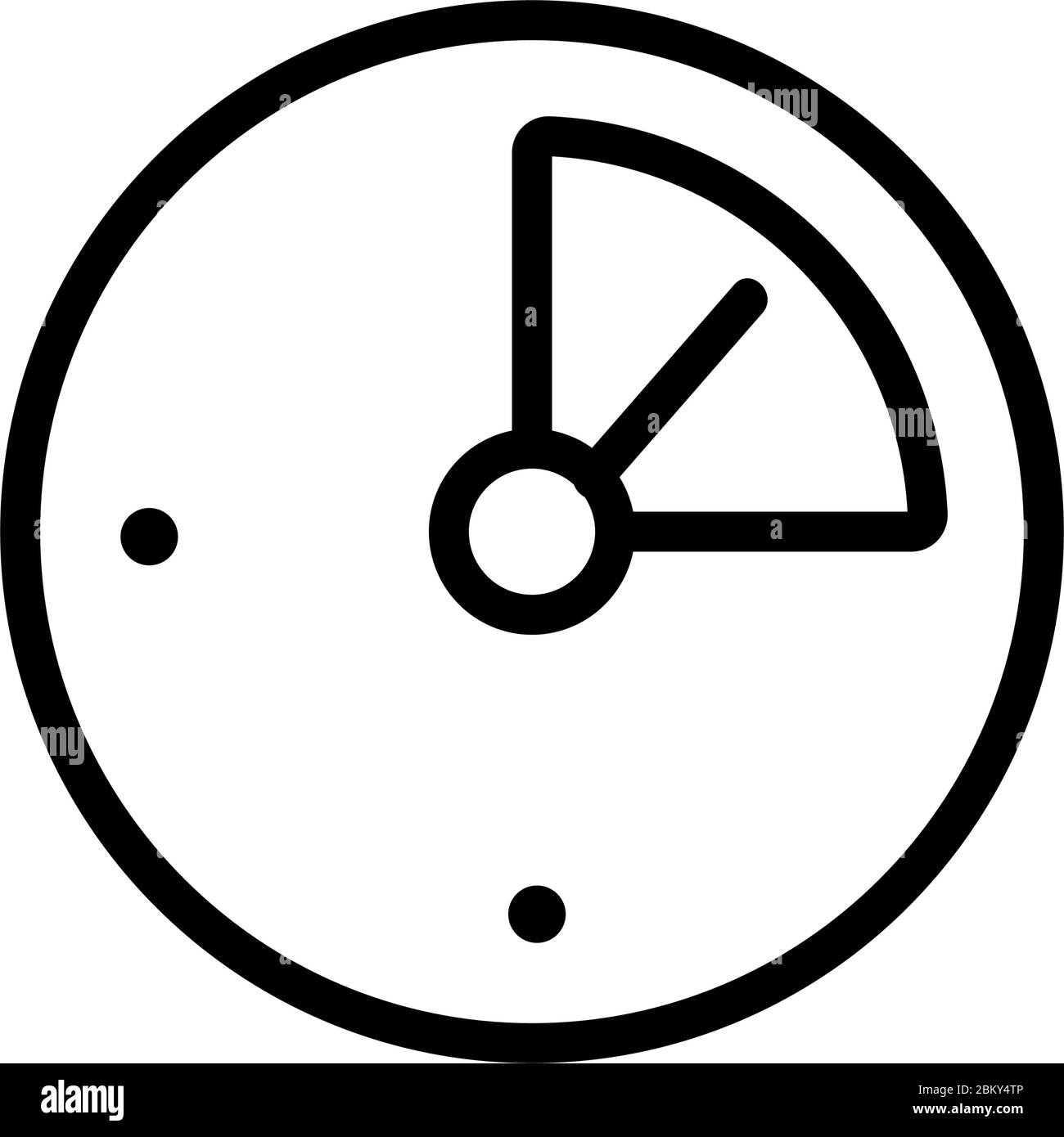 temperature indicator icon vector outline illustration Stock Vector ...