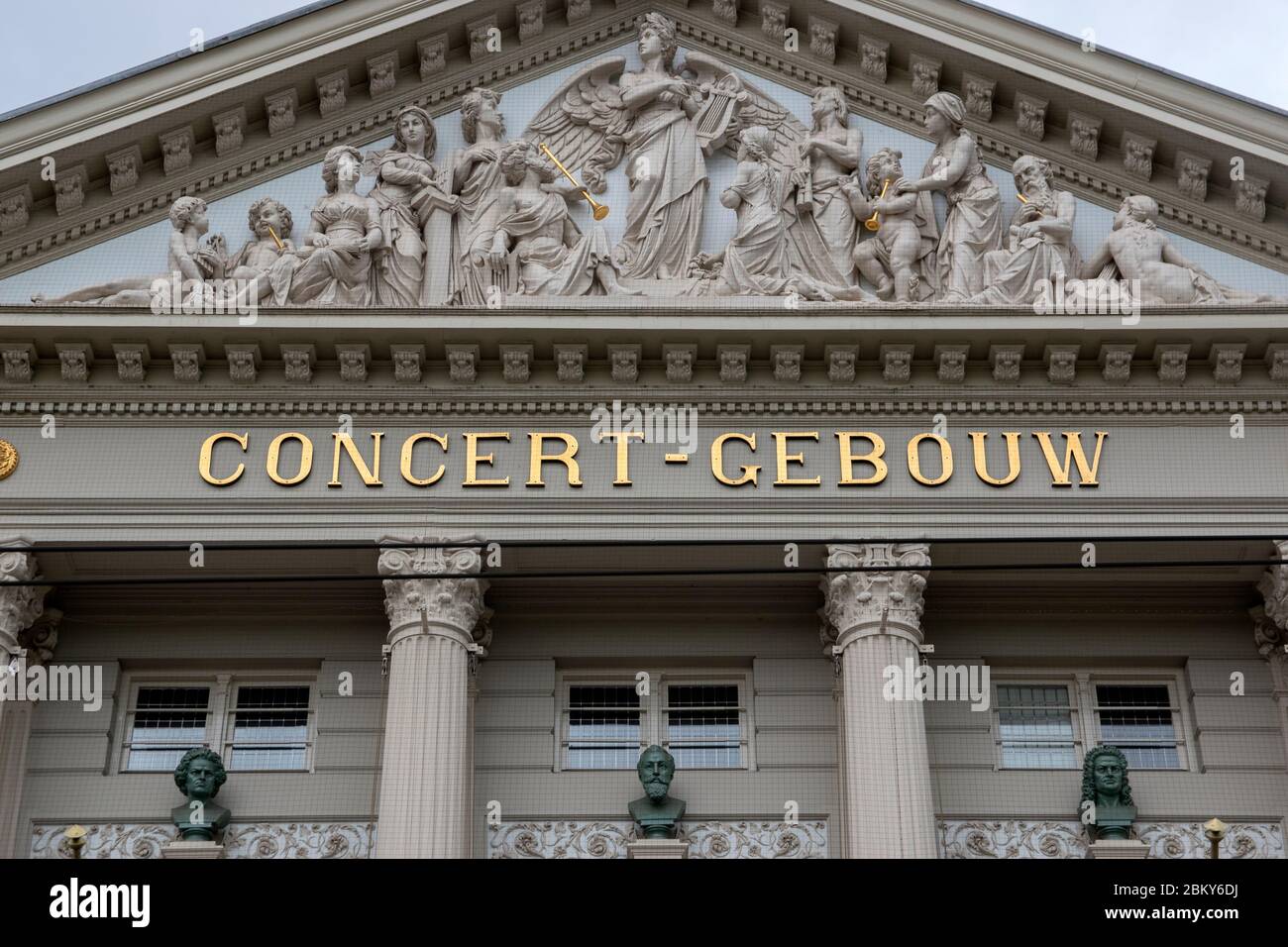 Concertgebouw Building At Amsterdam The Netherlands 2020 Stock Photo ...