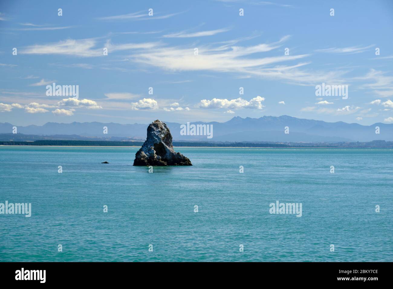 Fifeshire Rock The Cliffs, Nelson, New Zealand Stock Photo - Alamy