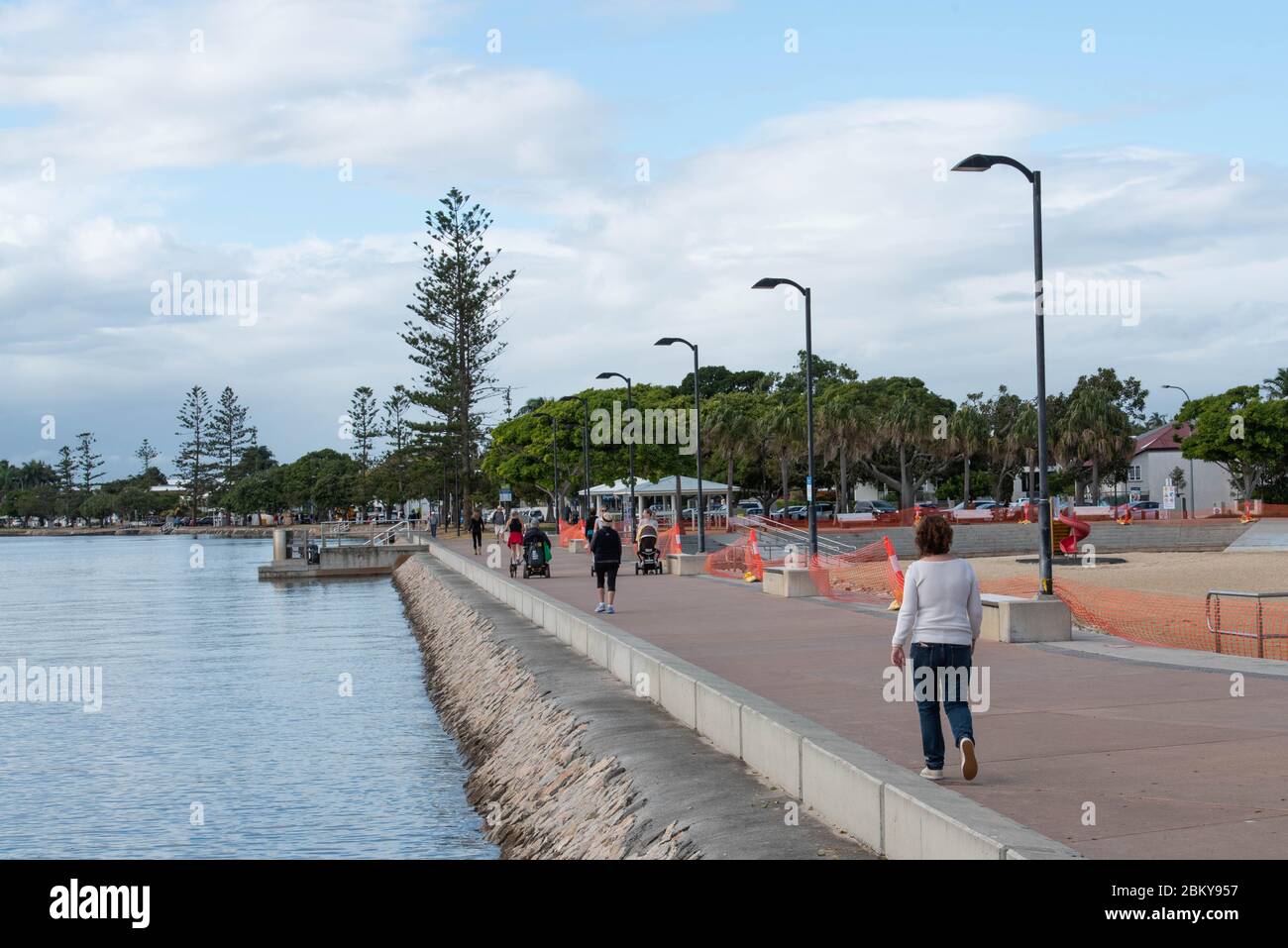 Wynnum foreshore hi-res stock photography and images - Alamy