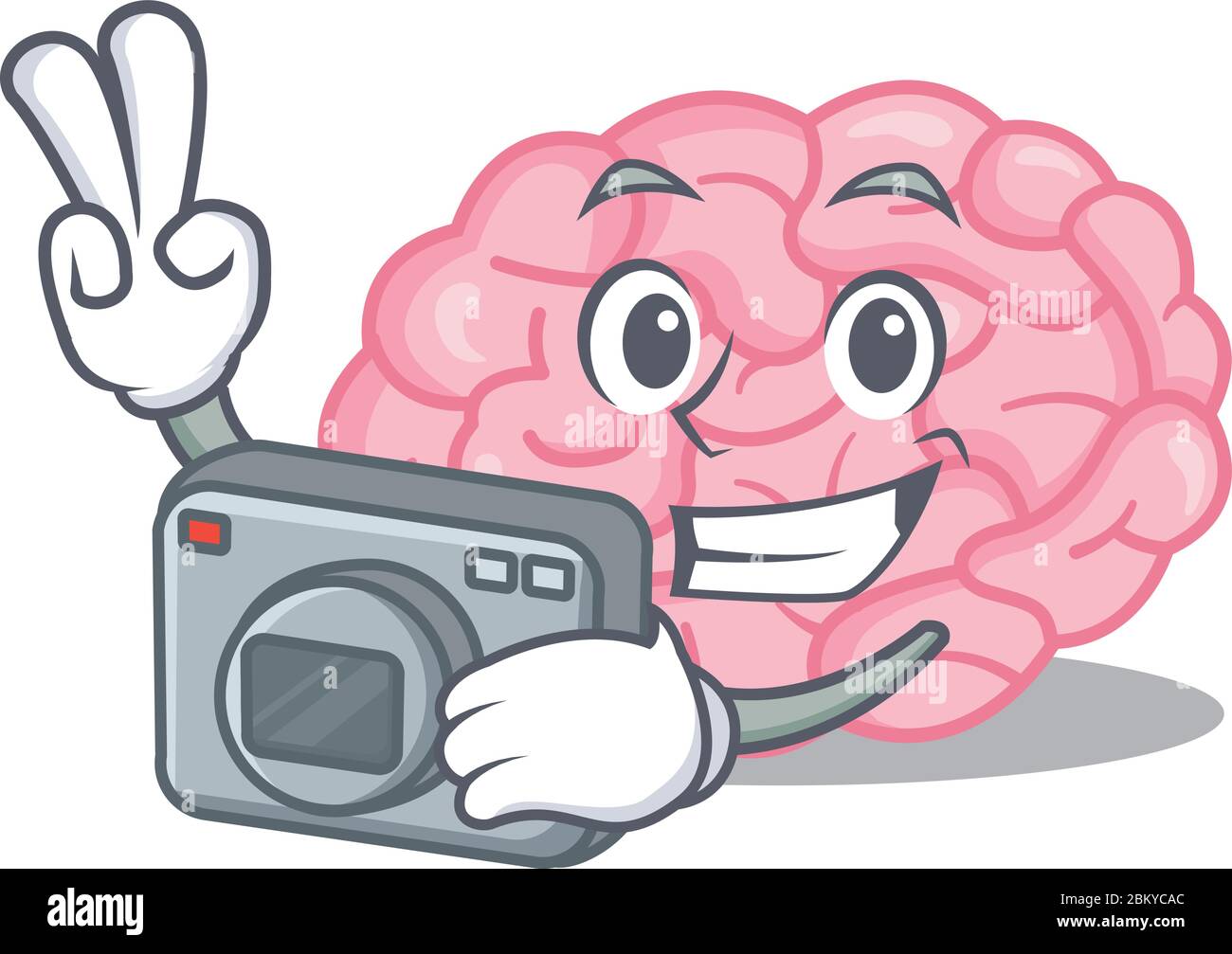 Human brain photograph Stock Vector Images - Alamy