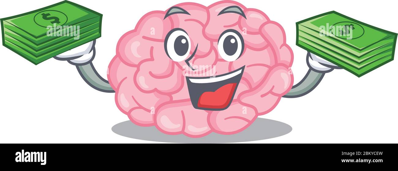 Human brain regions Stock Vector Images - Alamy