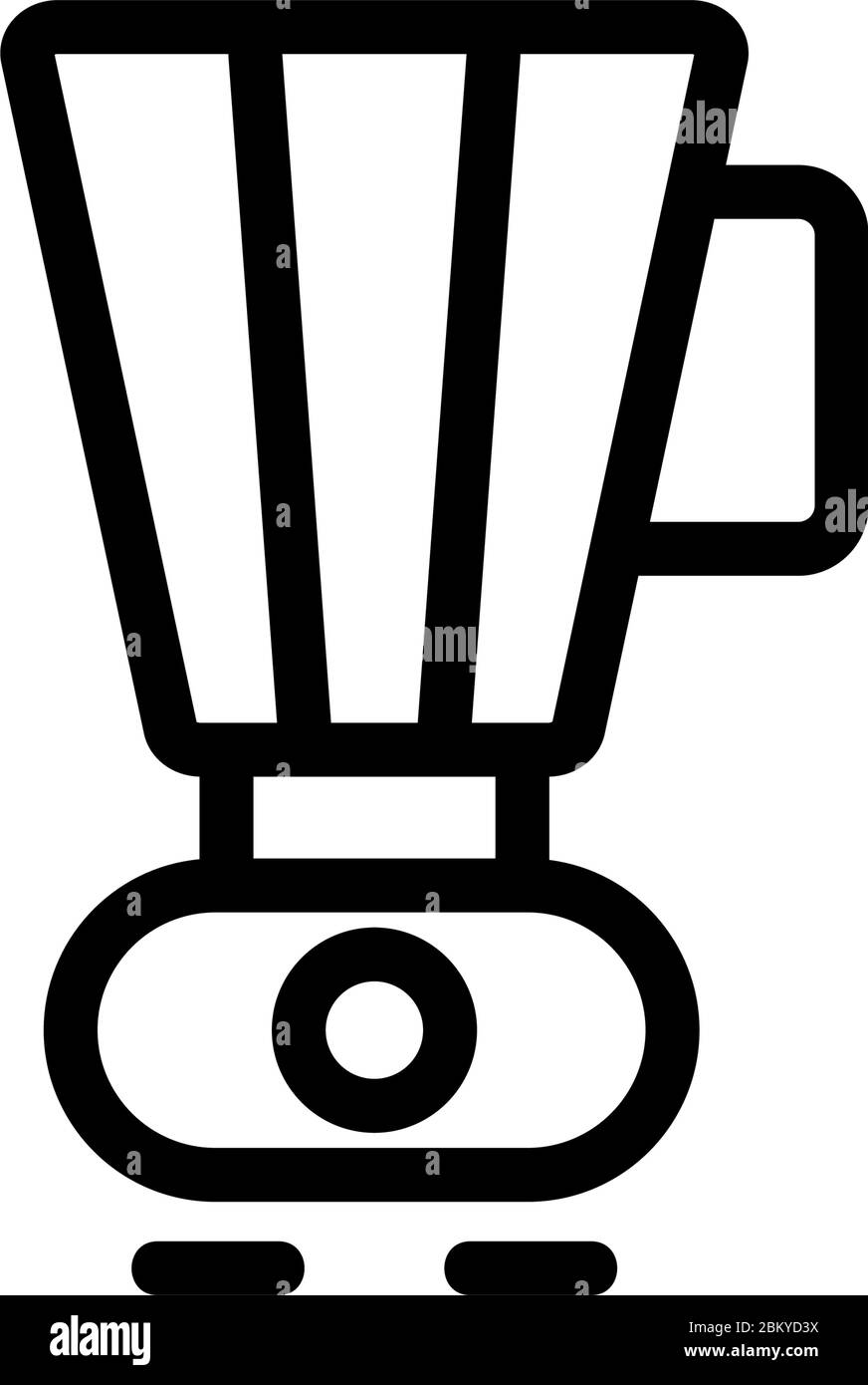 chopper icon vector outline illustration Stock Vector Image & Art - Alamy