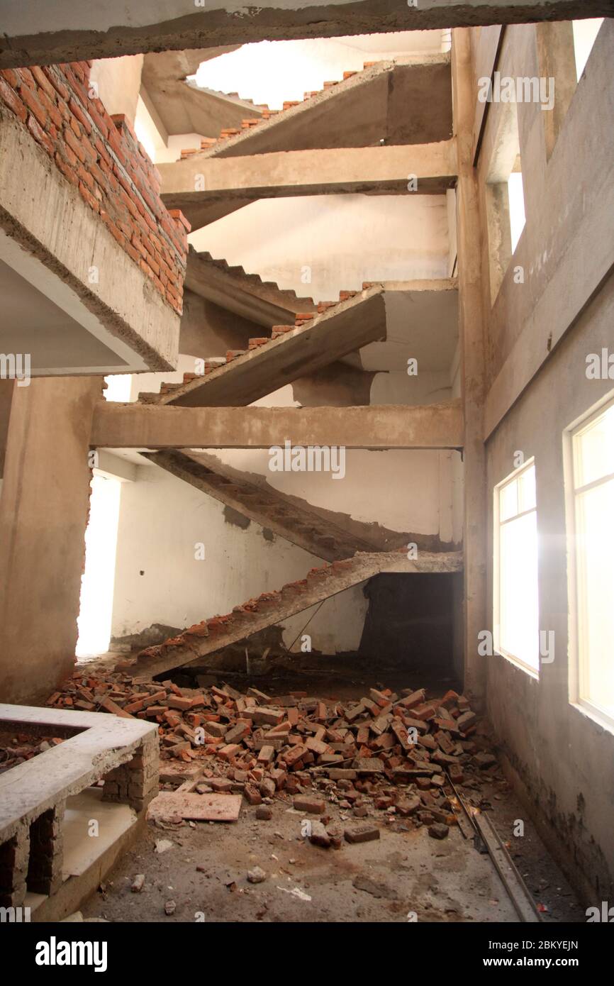 Workers under construction building project, Infrastructure projects ...