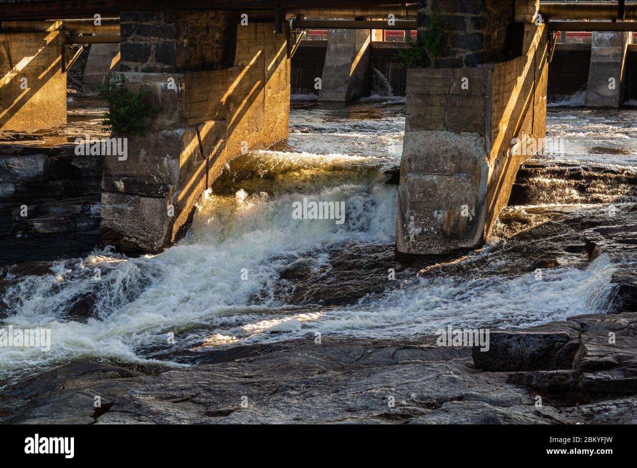 Bala Falls Canada Stock Photo - Alamy