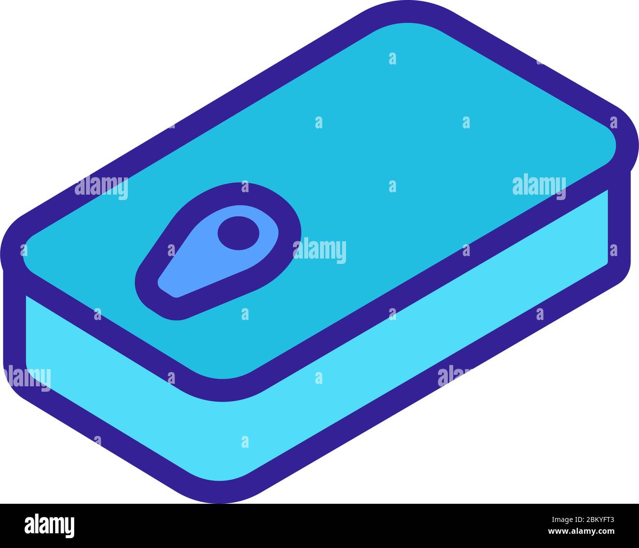 can square icon vector outline illustration Stock Vector Image & Art ...