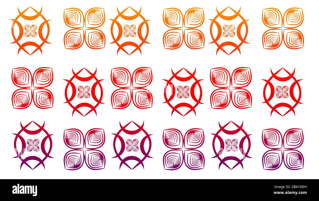 Different colored seamless pattern design. different color texture and ...
