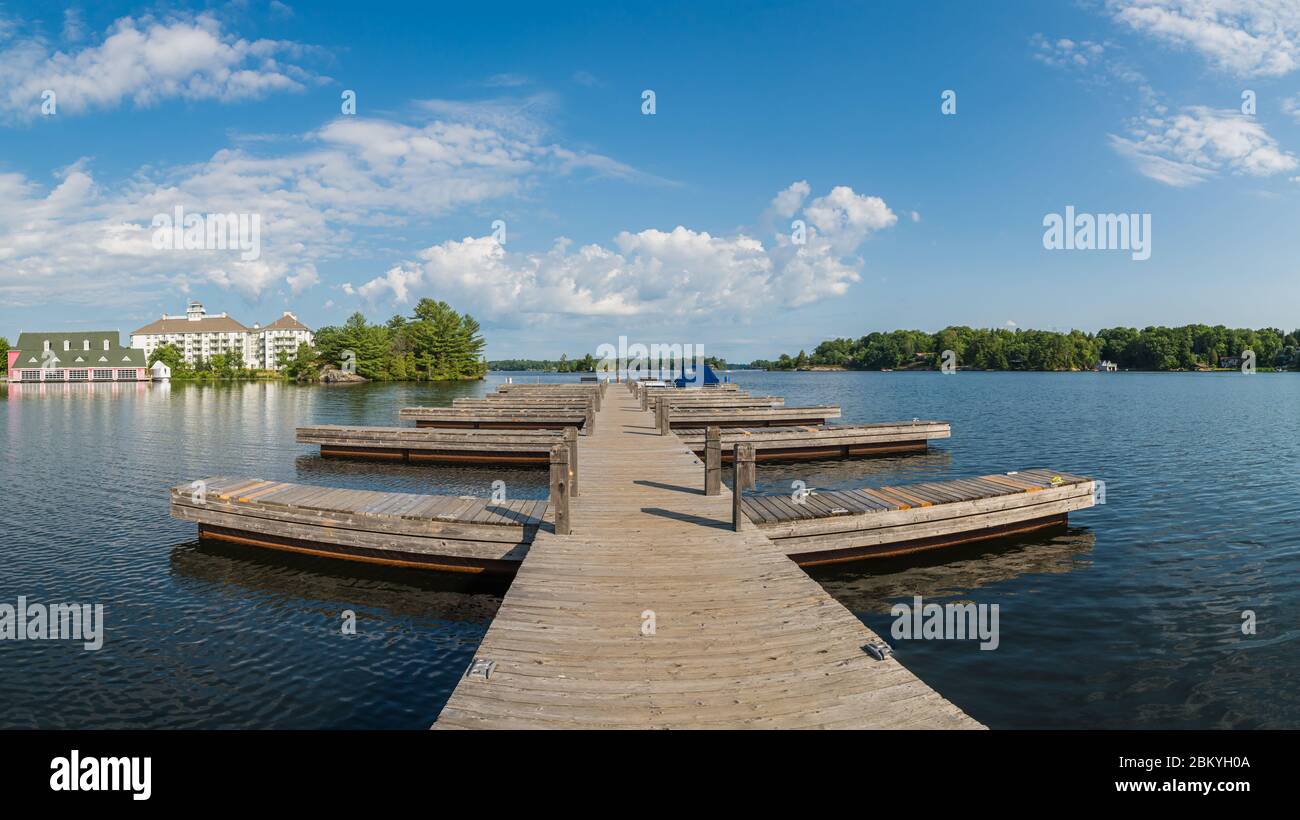 Peer and lake Stock Photo - Alamy