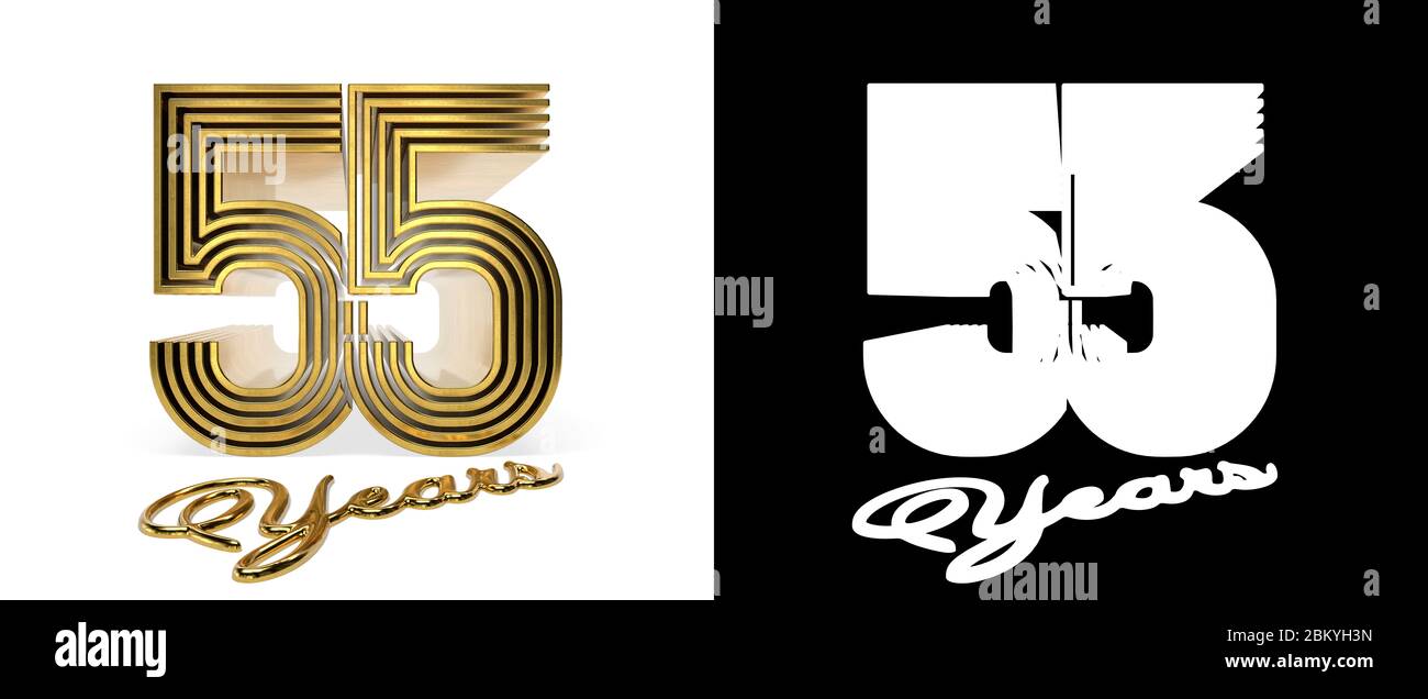 Happy birthday fifty five 55 hi-res stock photography and images - Alamy