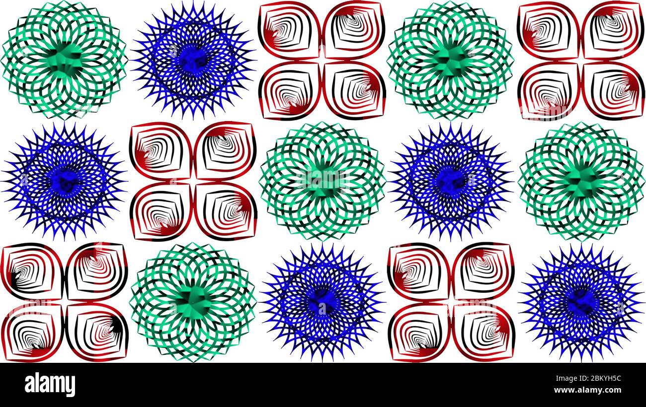 Different colored seamless pattern design. different color texture and ...