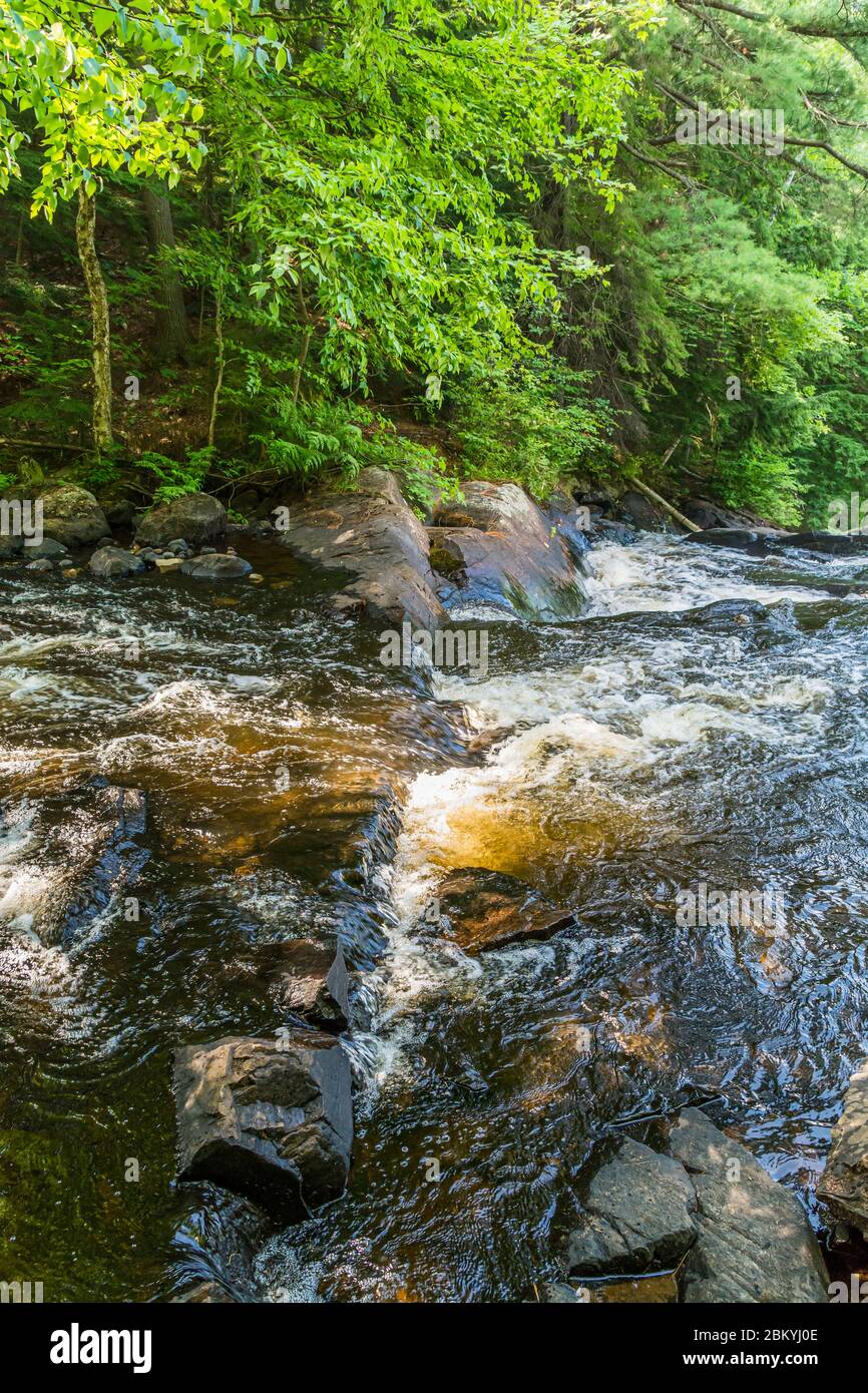 Stubbs conservation area showing falls Stock Photo - Alamy
