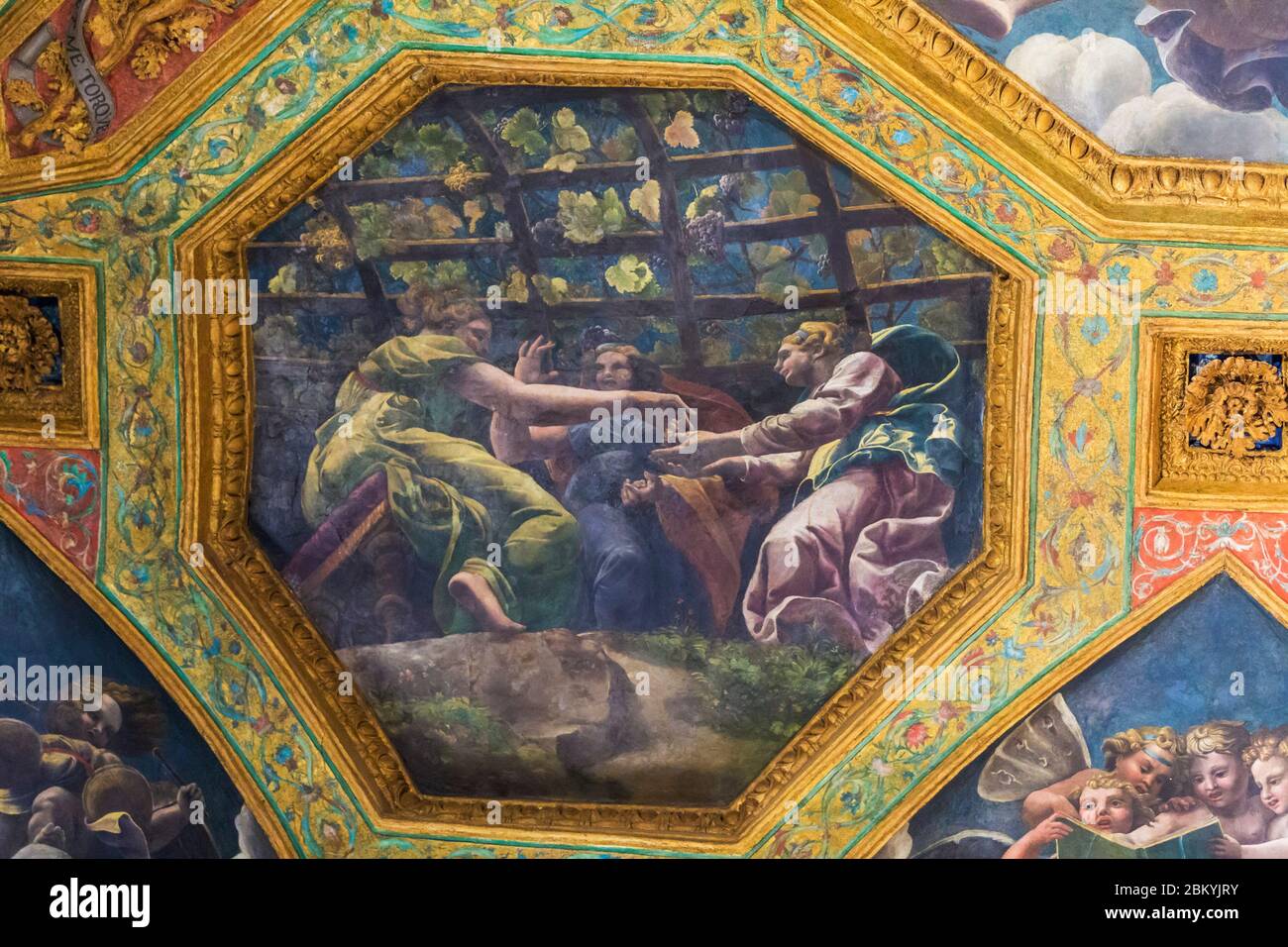 Palazzo Te interior by Giulio Romano, 1534, Mantua, Lombardy, Italy ...