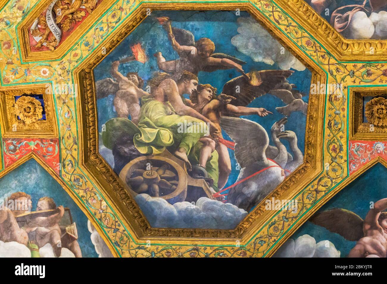 Palazzo Te interior by Giulio Romano, 1534, Mantua, Lombardy, Italy ...