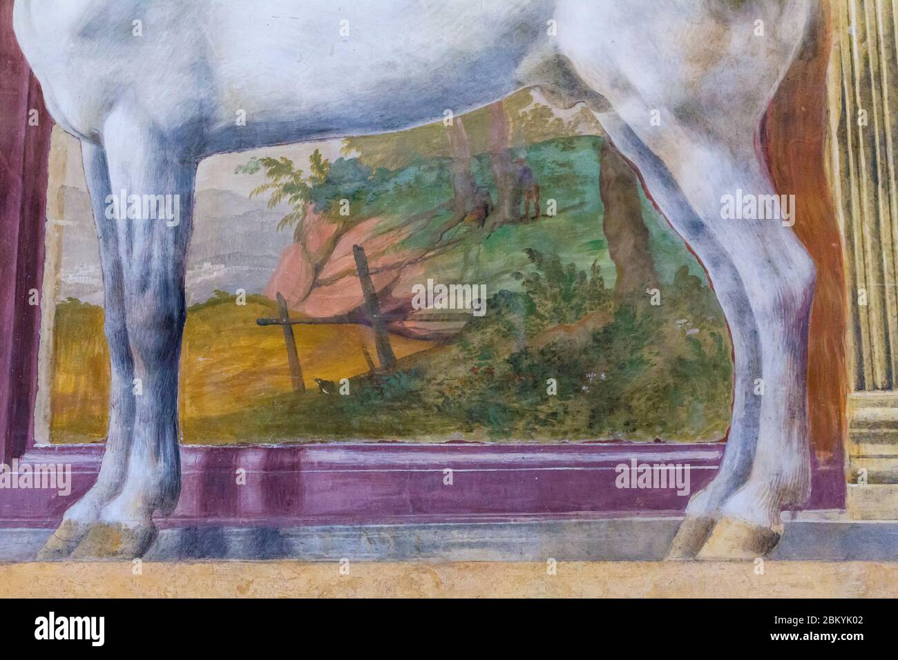 Palazzo Te interior by Giulio Romano, 1534, Mantua, Lombardy, Italy ...