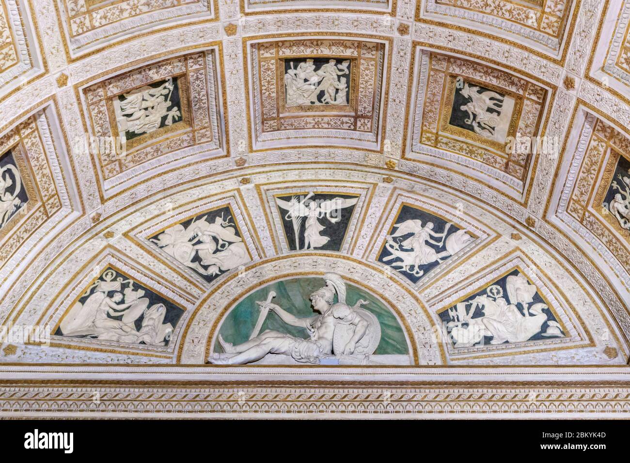 Palazzo Te interior by Giulio Romano, 1534, Mantua, Lombardy, Italy ...