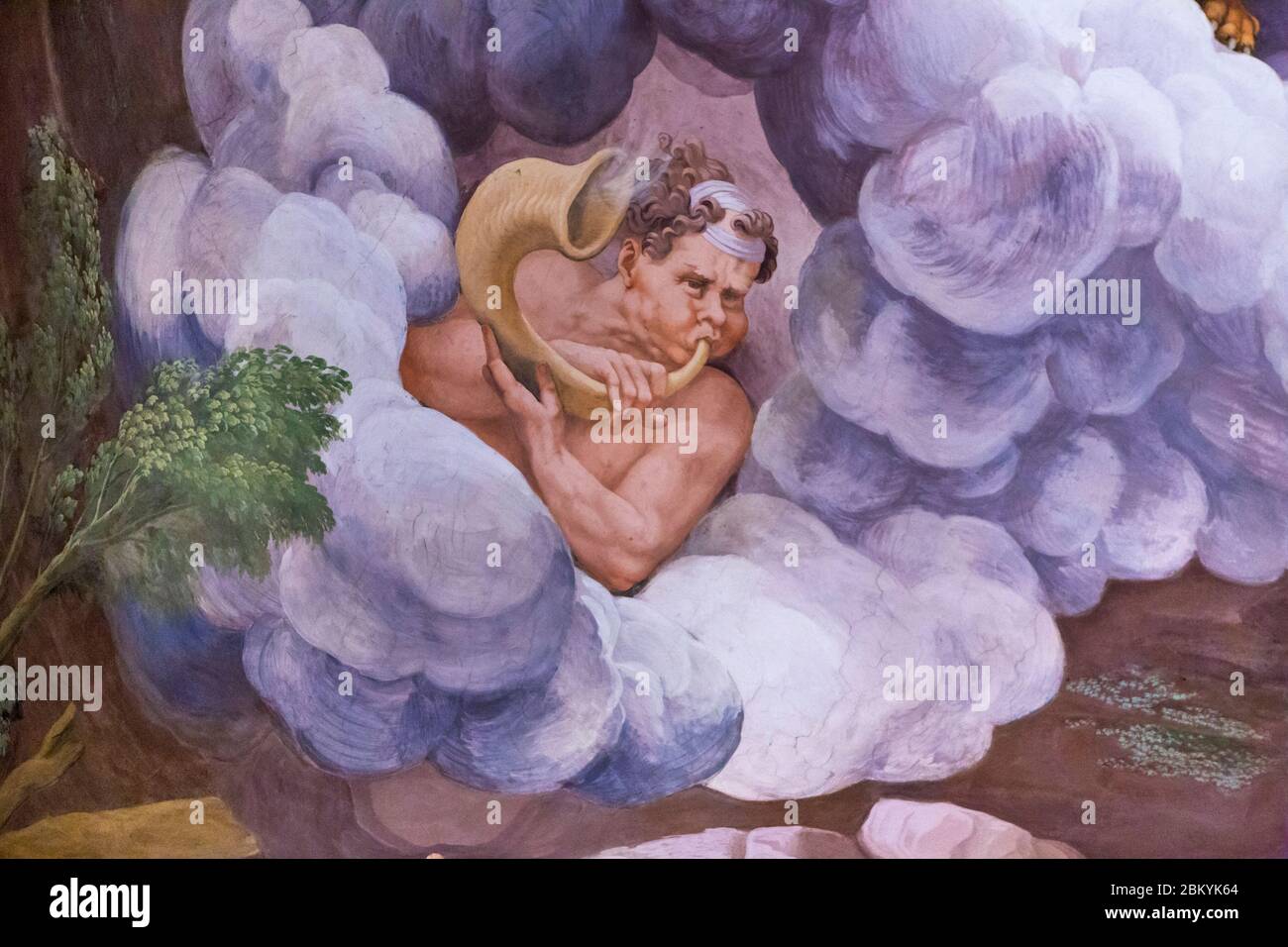 Palazzo Te interior by Giulio Romano, 1534, Mantua, Lombardy, Italy ...