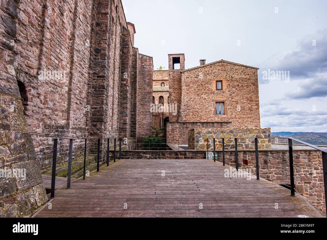 Medieval castle in cardona catalonia hi-res stock photography and ...