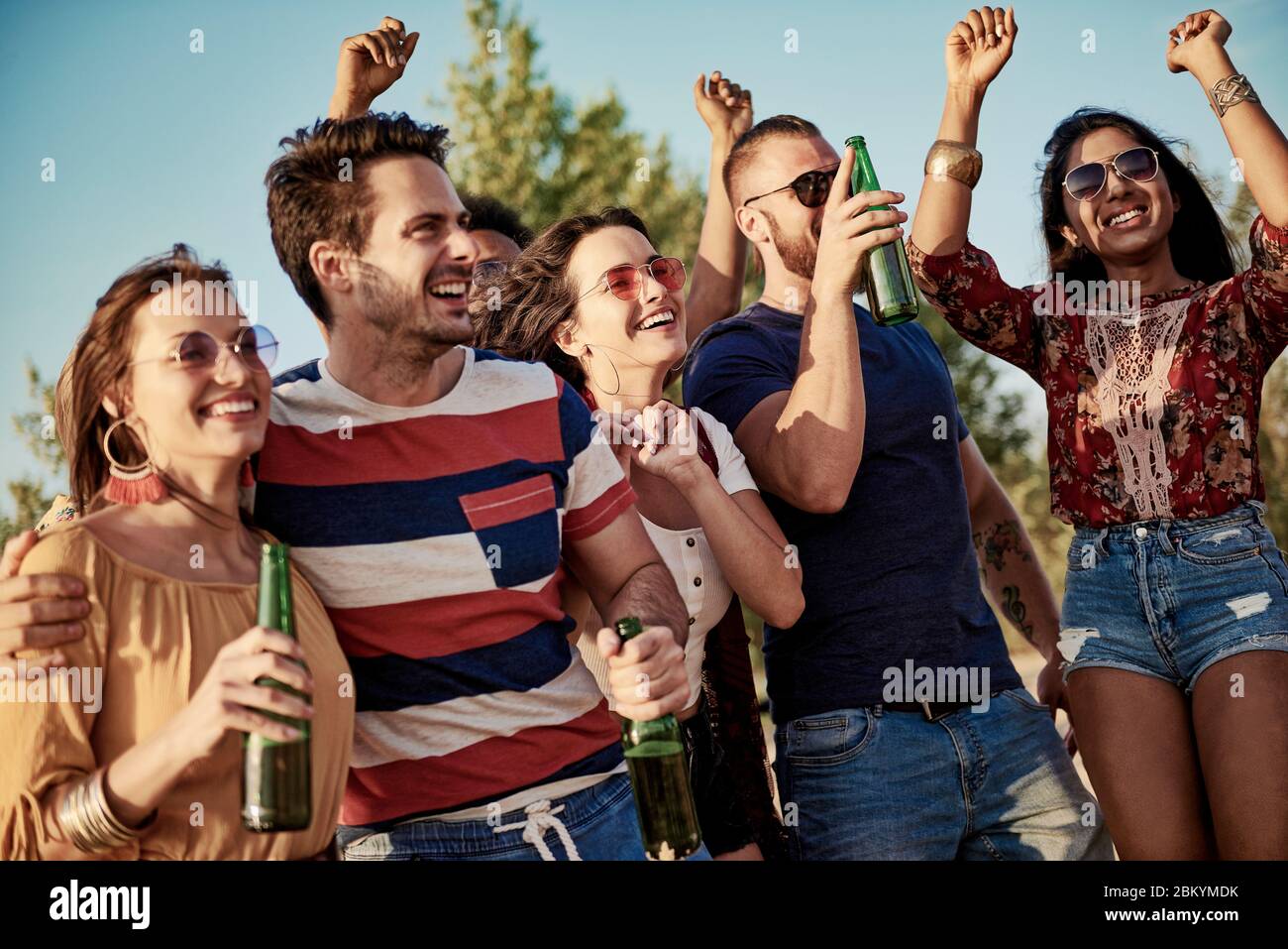 Joyful positive emotions people hi-res stock photography and images - Alamy
