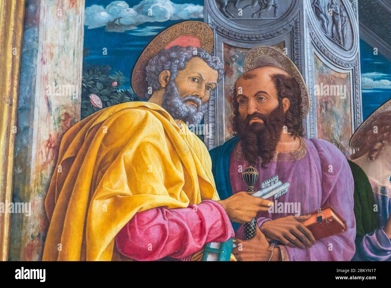 The st zeno basilica hi-res stock photography and images - Alamy